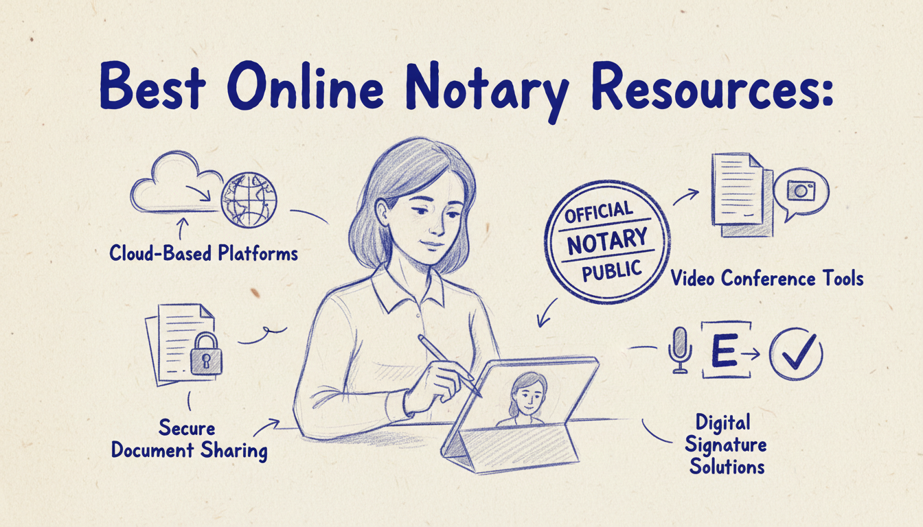 Top Online Notary Resources: Tools and Guides • BlueNotary